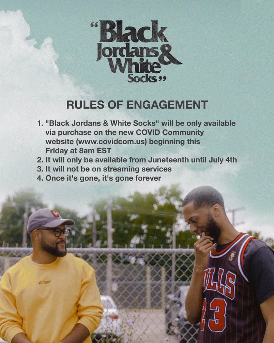 Armond Wakeup And Taelor Gray Release ‘Black Jordans And White Socks ...