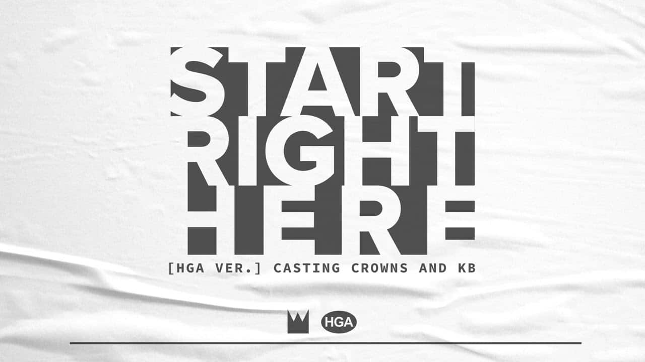 KB And Casting Crowns Team Up On "Start Right Here(HGA Version)" | @kb ...